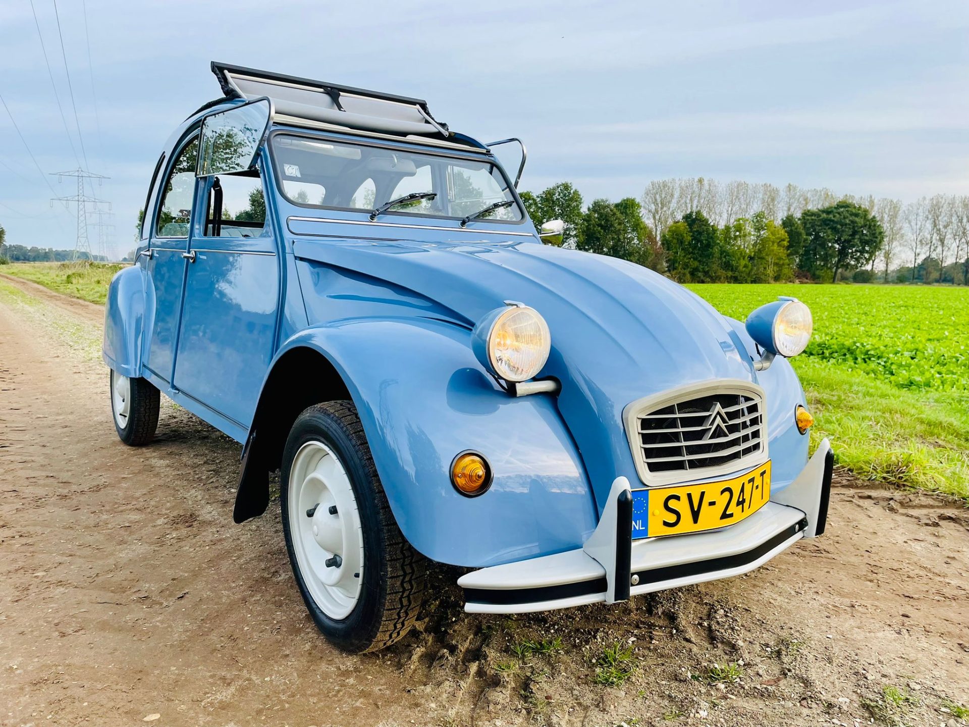 2cv6 Special Bleu Celeste 04-1989 47.150 km - Ad v.d. Horst