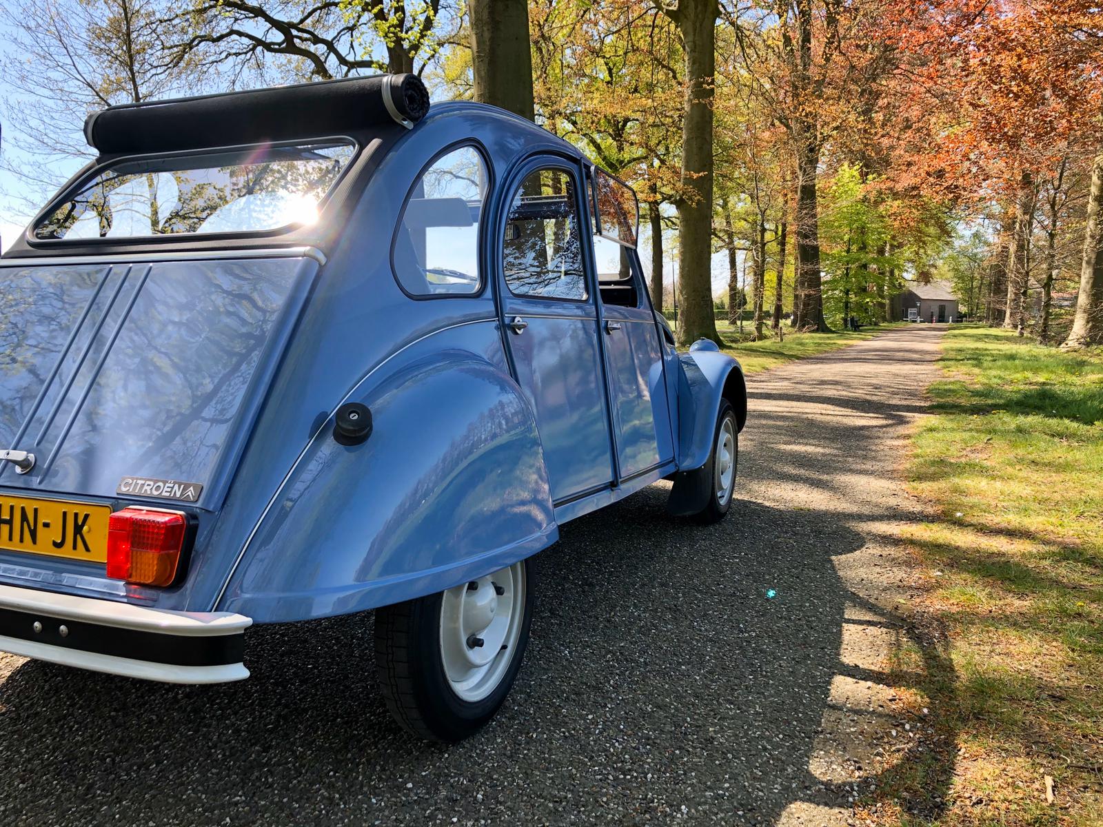 2cv6 special Bleu celeste '90 1e eig. 22.700 km origineel - Ad v.d. Horst